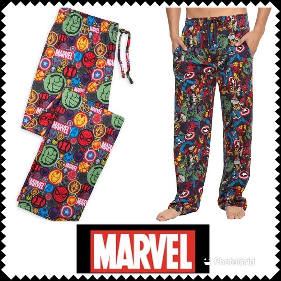 Marvel | Pants | New Disney Marvel Pajama Pants 3x | Poshmark